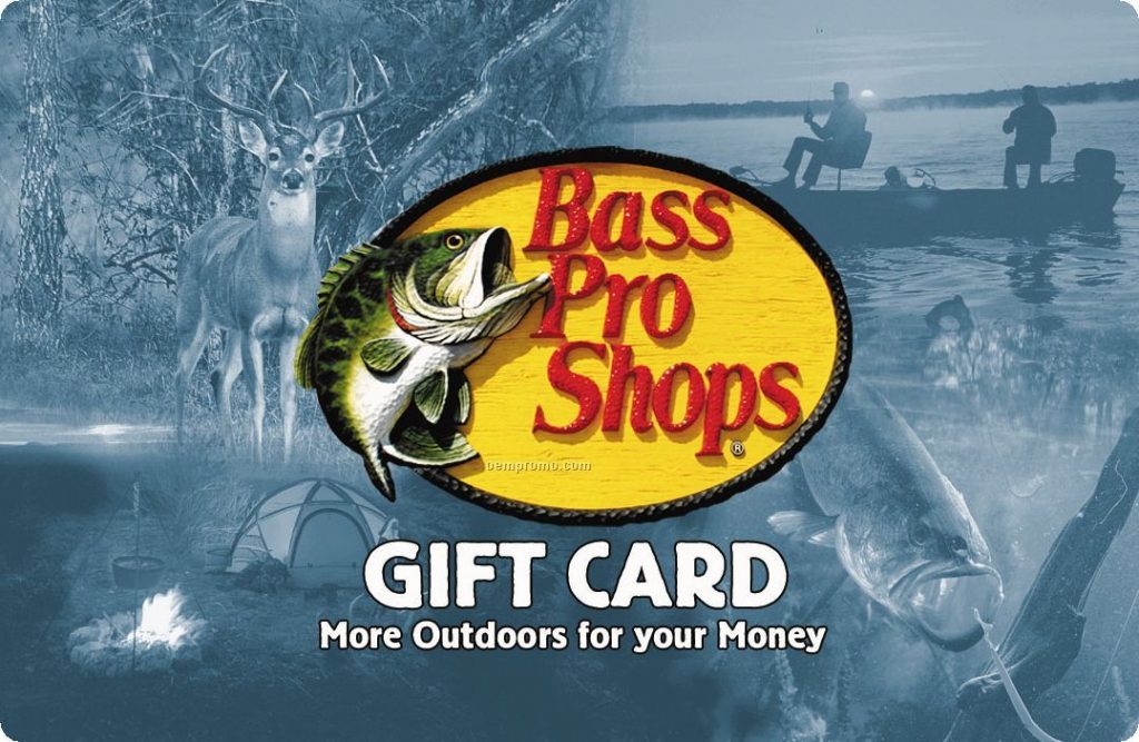 Cabela's or Bass Pro Shops Gift Card From GIC