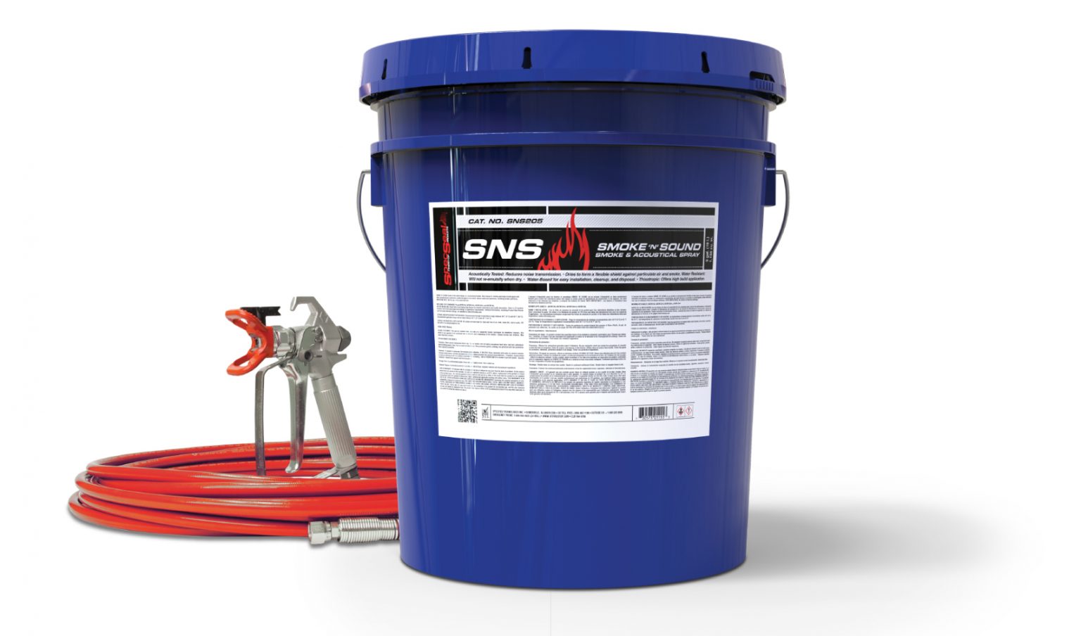 STI SpecSeal SNS Smoke 'N' Sound Acoustical Spray - General Insulation